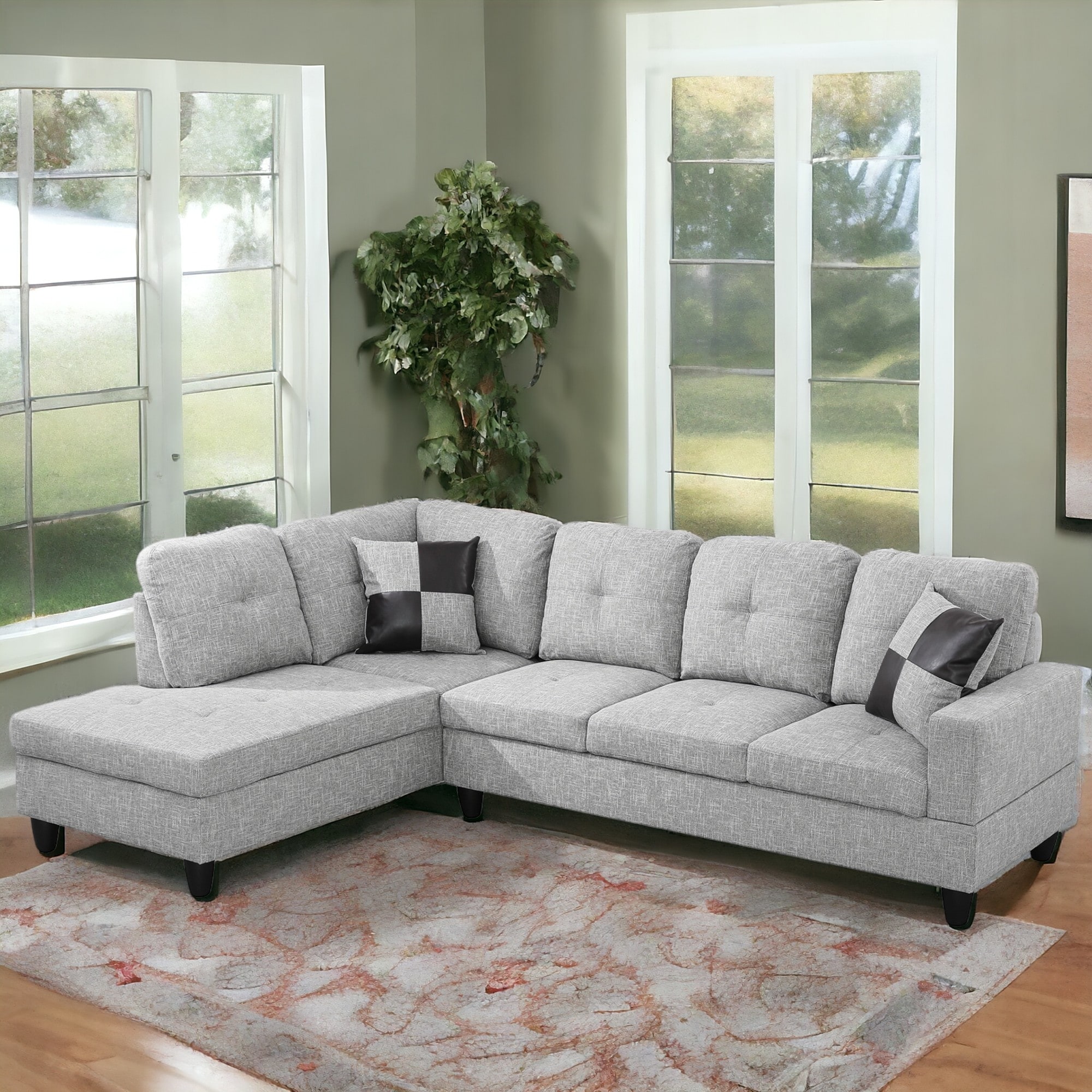 L-Shape KISRAIS Sectional Sofas - Bed Bath & Beyond